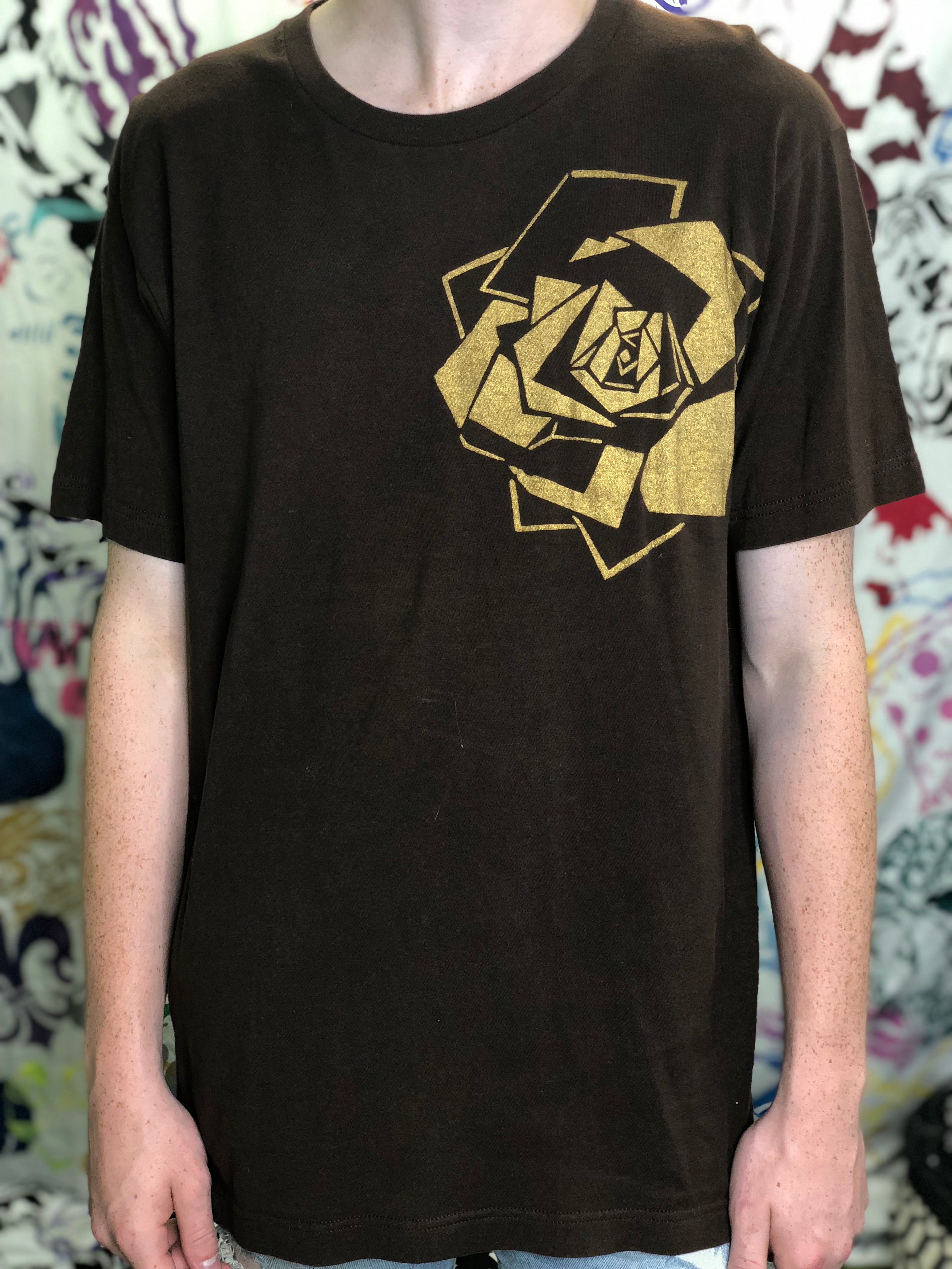 GeoRose Unisex Crew Neck T-shirt – Sacer and Savive